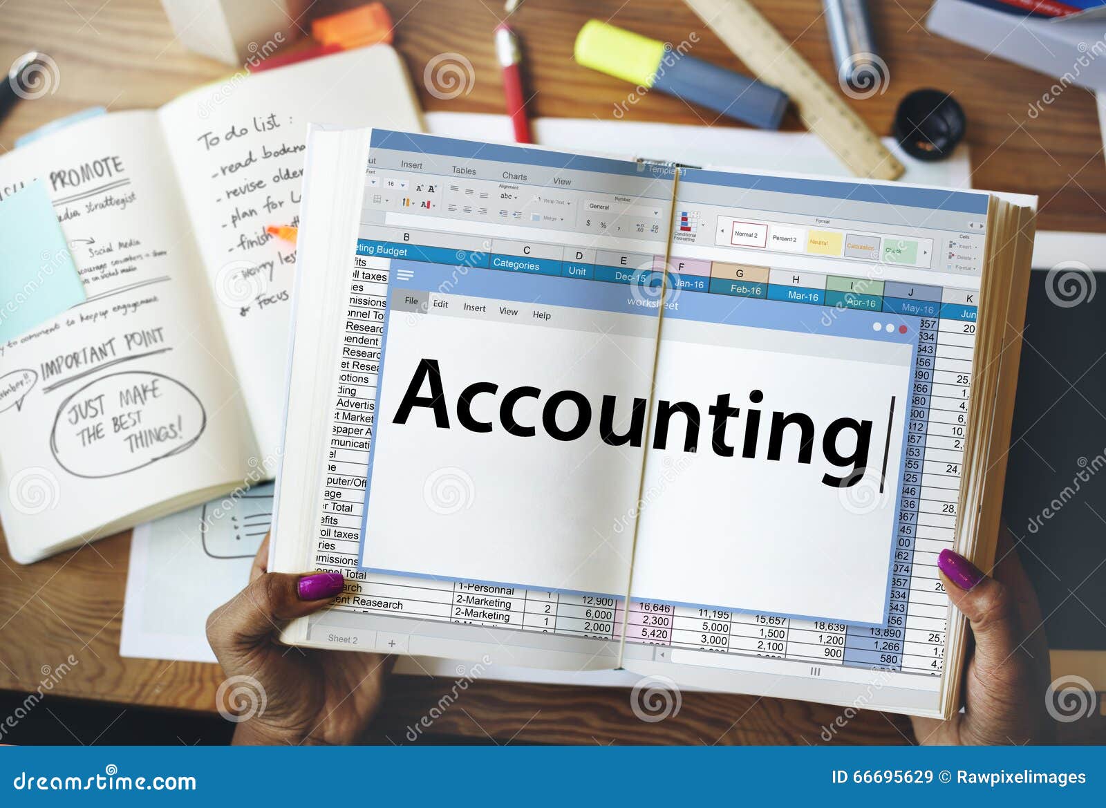 Accounting Finance Money Audit Concept Stock Image - Image of cash ...