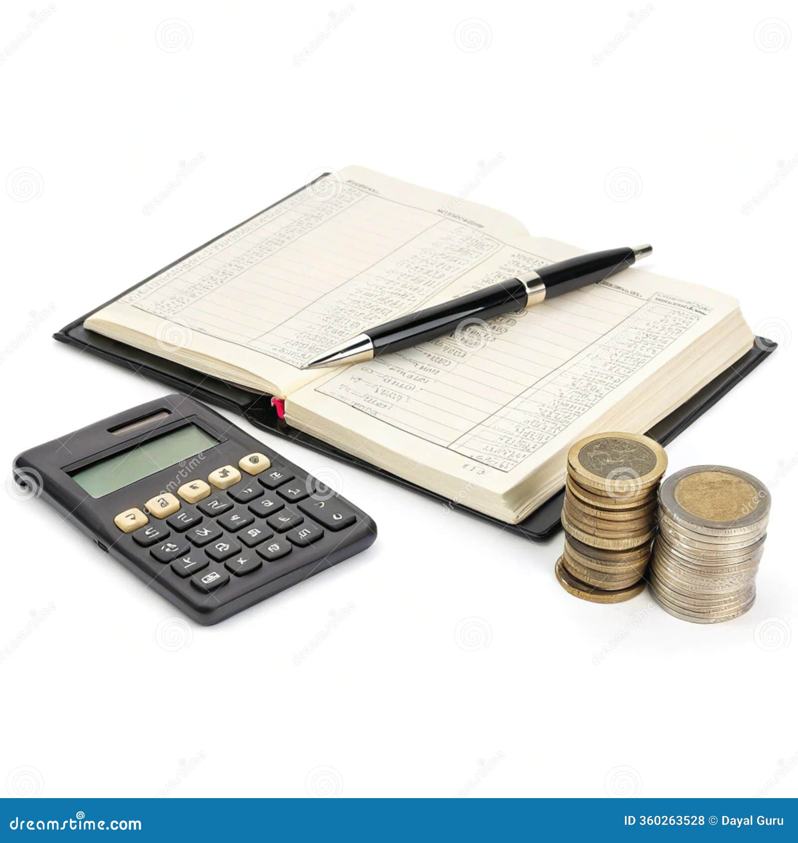 Accounting Isolated on Transparent Background Stock Illustration ...