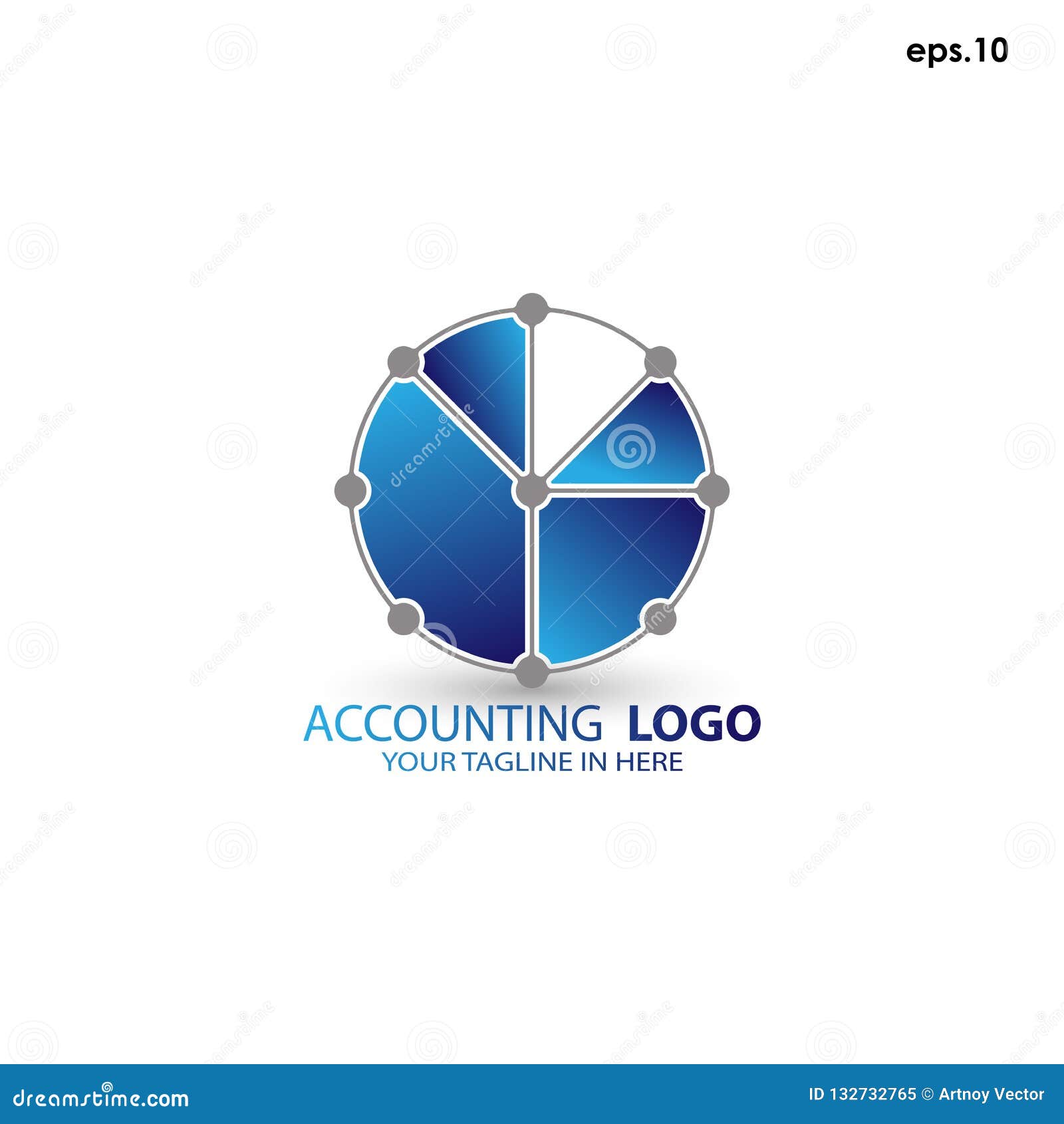 Abstract Vector Logo Accounting Stock Vector - Illustration of graphic ...