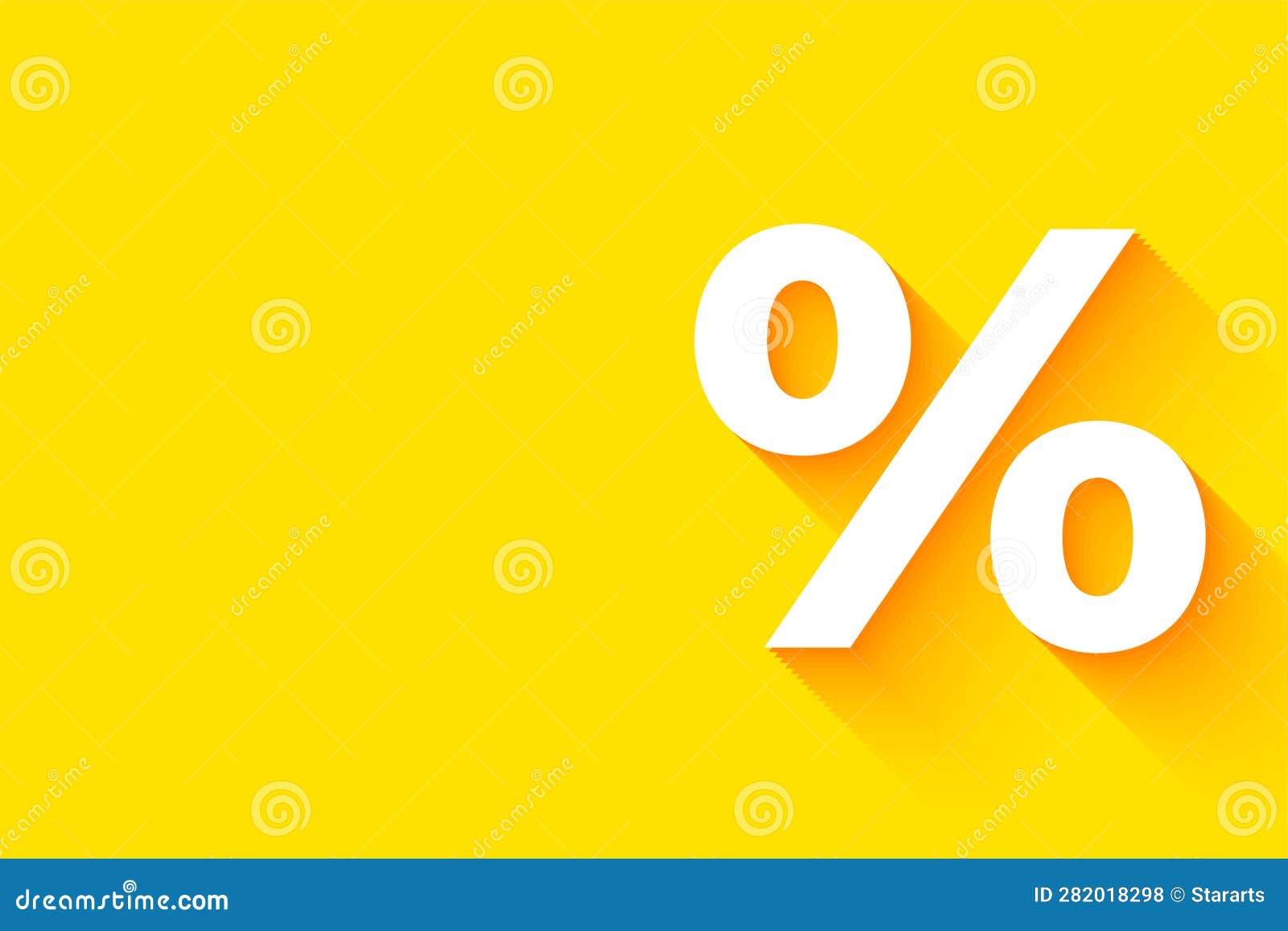 Accounting Percentage Icon Yellow Background for Business Stock ...