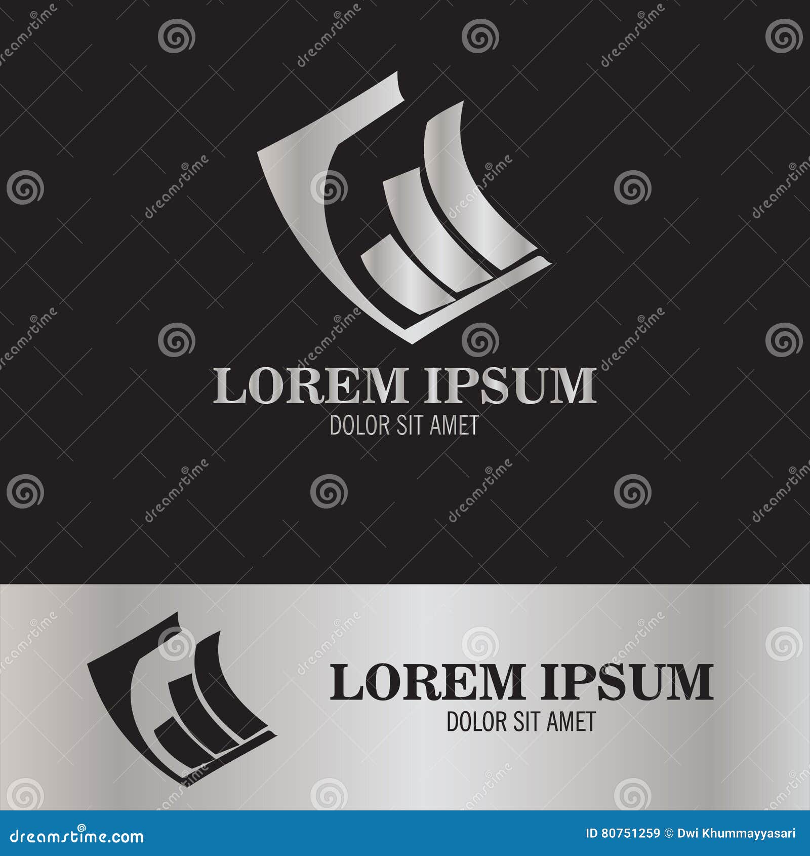 Accounting symbol logo stock vector. Illustration of icon - 80751259