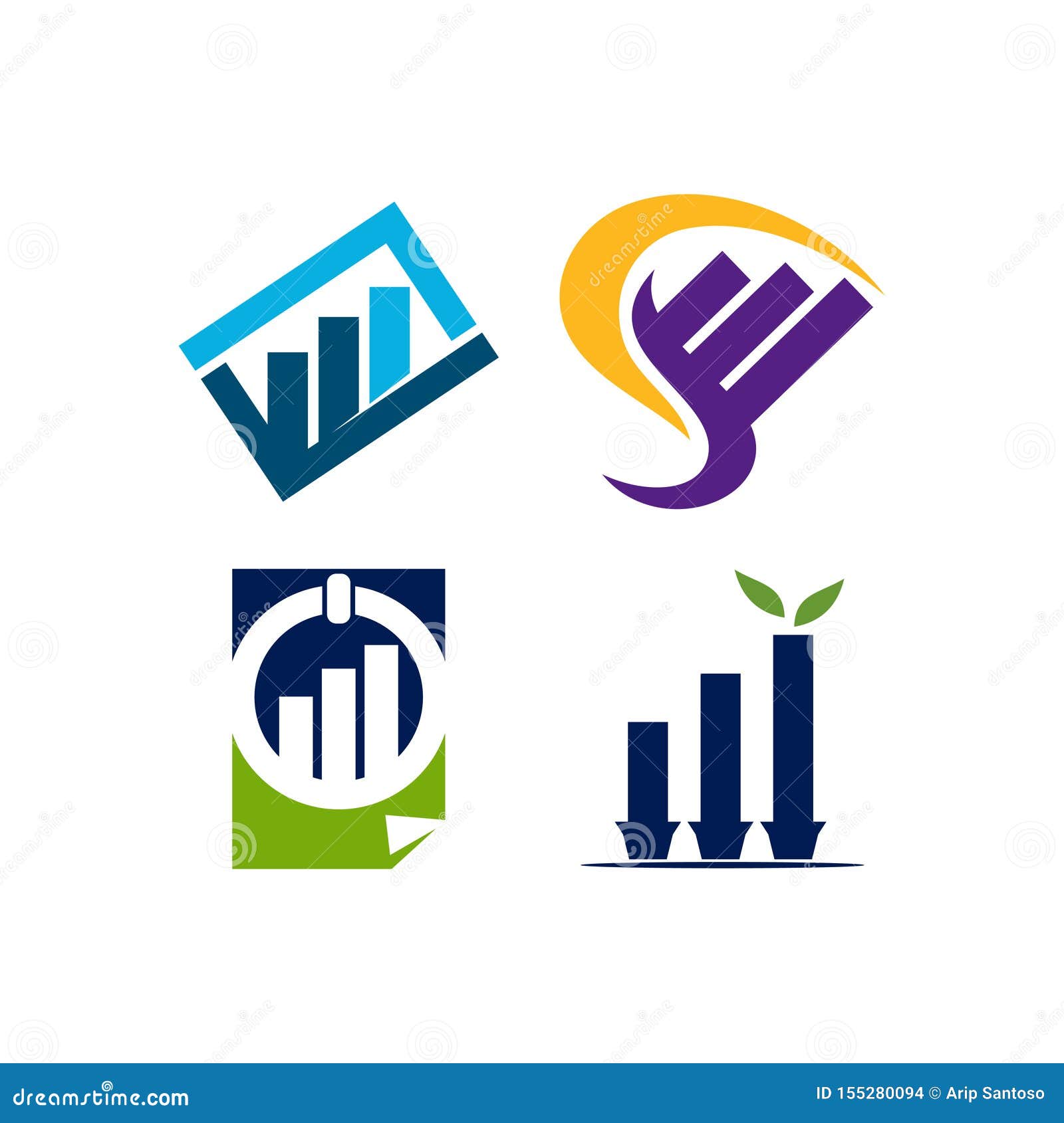 Accounting Tax Financial Business Logo Design Set Template Vector Stock ... Accounting Tax Financial Business Logo Design Set Template Vector Stock ...