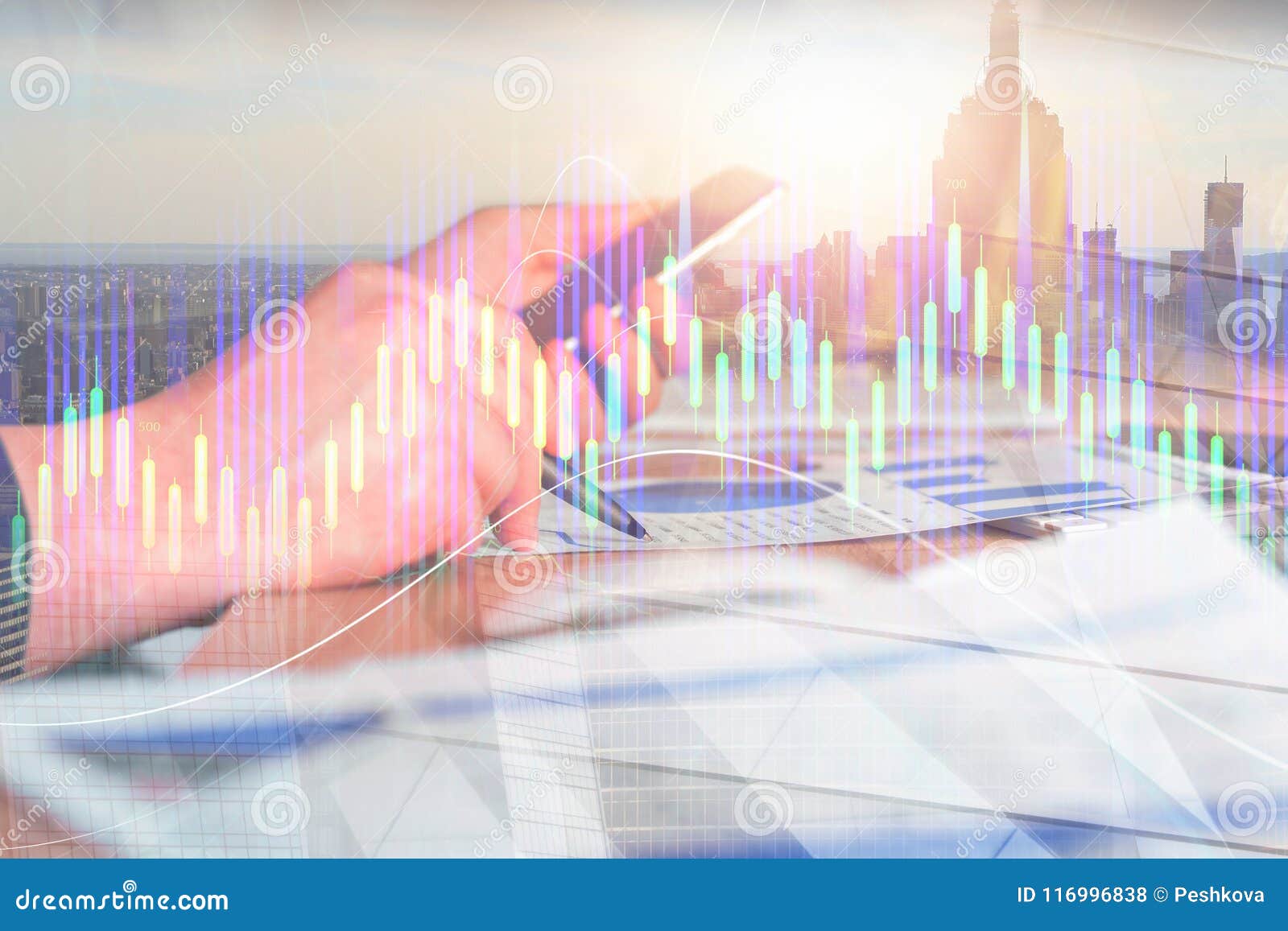 Accounting and Technology Concept Stock Photo - Image of growth ...