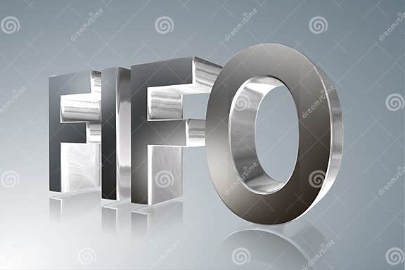 Accounting term - FIFO stock illustration. Illustration of fiscal ...