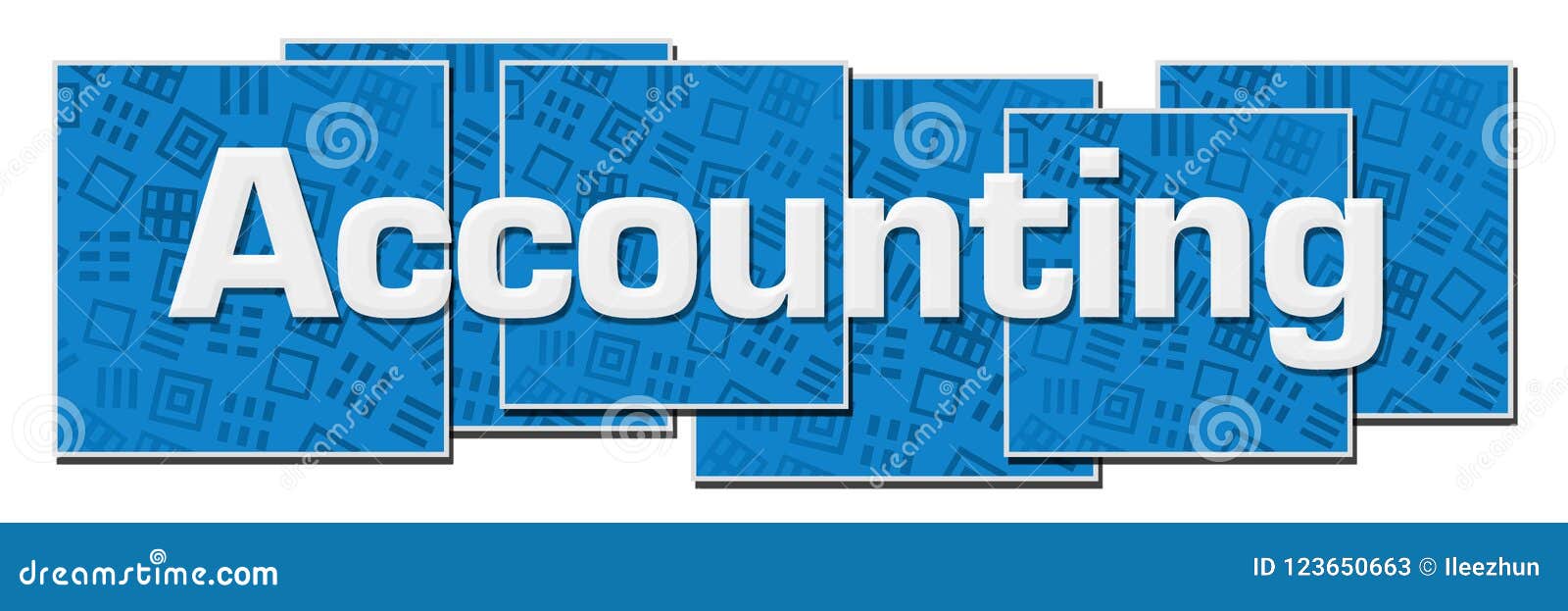 Accounting Blue Texture Blocks Stock Illustration - Illustration of ...