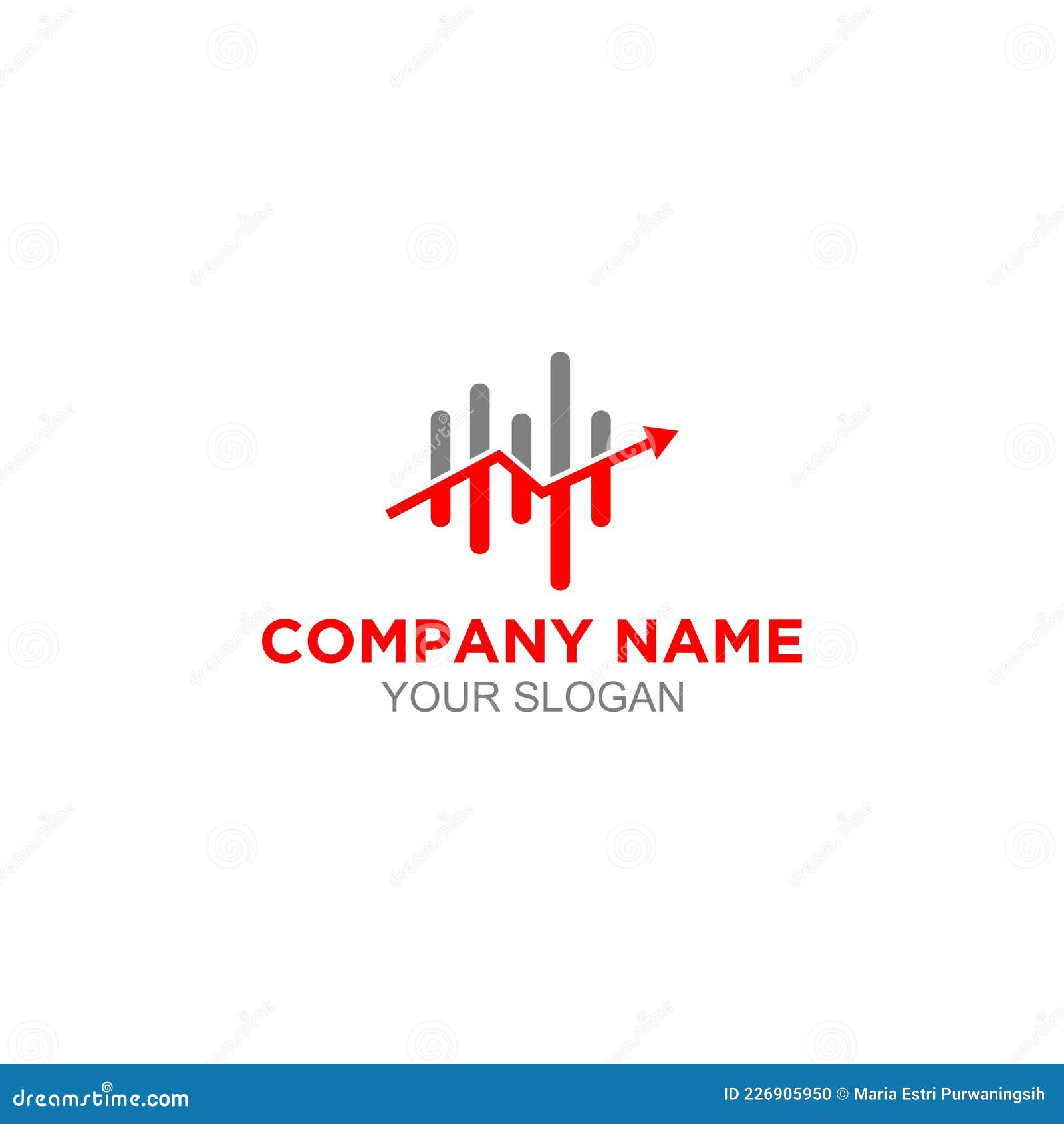 Accounting Trading Logo Design Vector Stock Vector - Illustration of ...