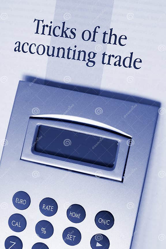 Accounting Tricks stock photo. Image of bank, invest, consultant - 461662