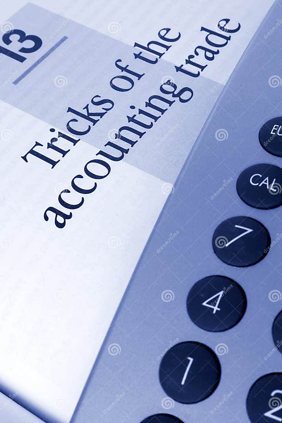 Accounting Tricks stock photo. Image of investor, shares - 464710