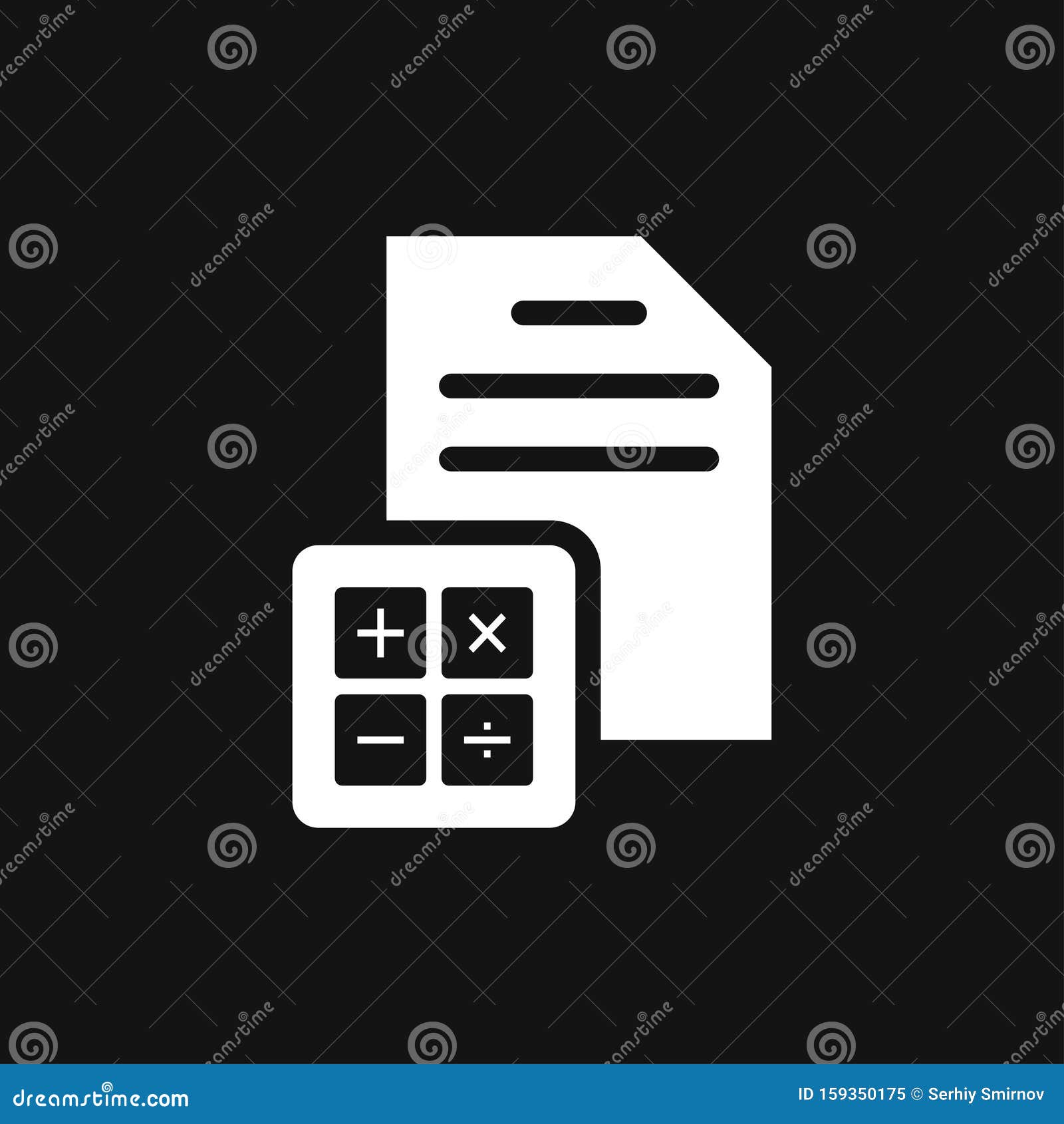 Accounting Vector Icon. Business and Financial Symbol Stock ...