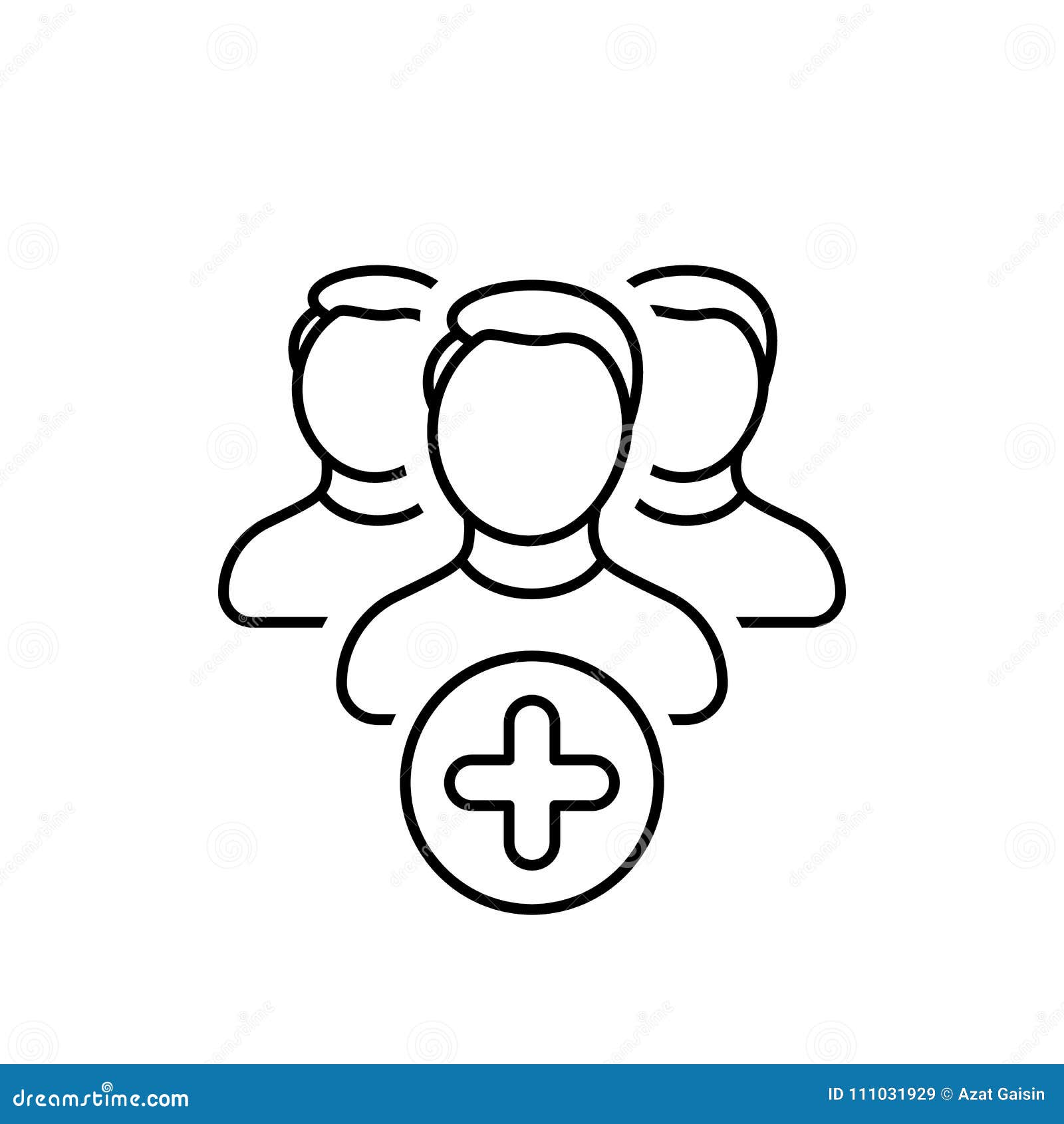 Accounts, Add, Contacts, Create, Group, New, Users Icon Stock Vector ...