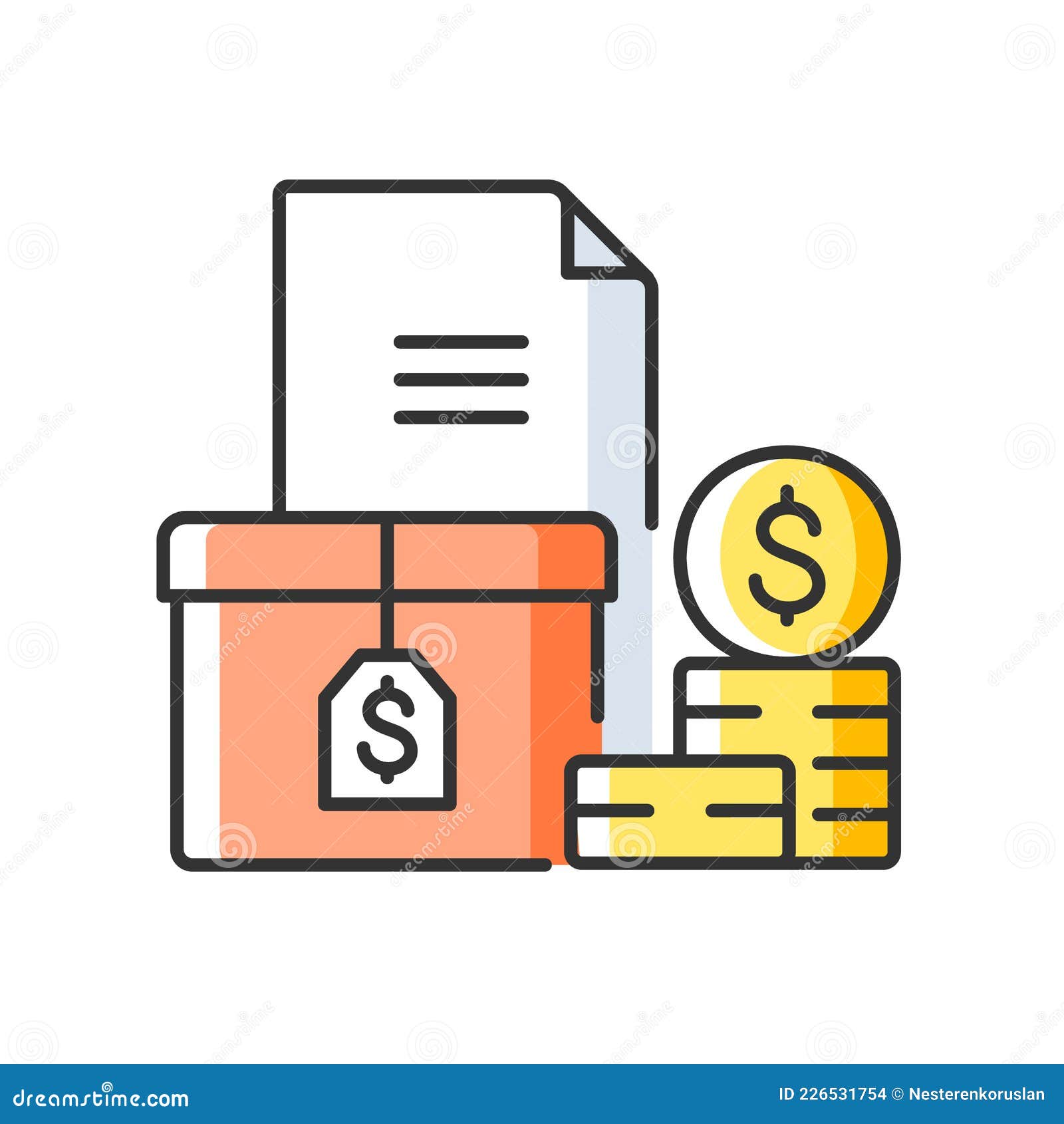 Accounts Receivable RGB Color Icon Stock Vector - Illustration of ... Accounts Receivable RGB Color Icon Stock Vector - Illustration of ...