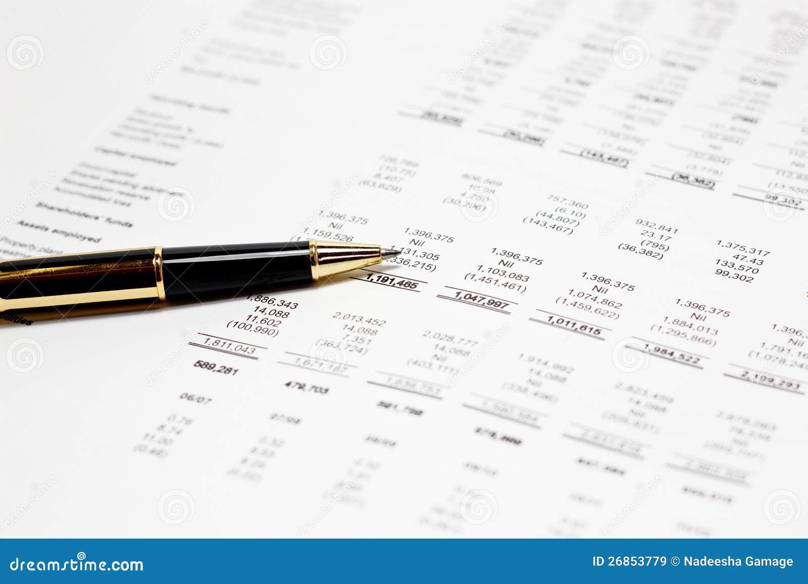 Accounts review stock image. Image of finances, glasses - 26853779