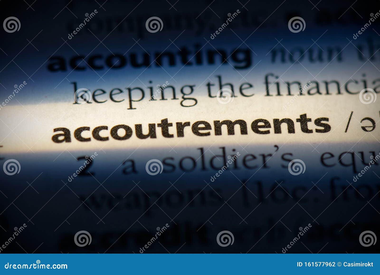 Accoutrements stock photo. Image of book, learn, education - 161577962