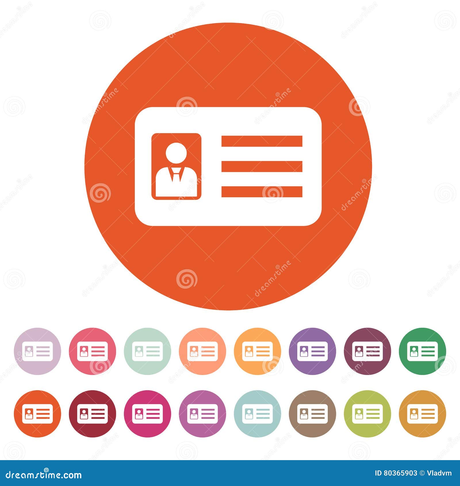 The Accreditation Icon. Admission and Badge, Identification, Pass ...