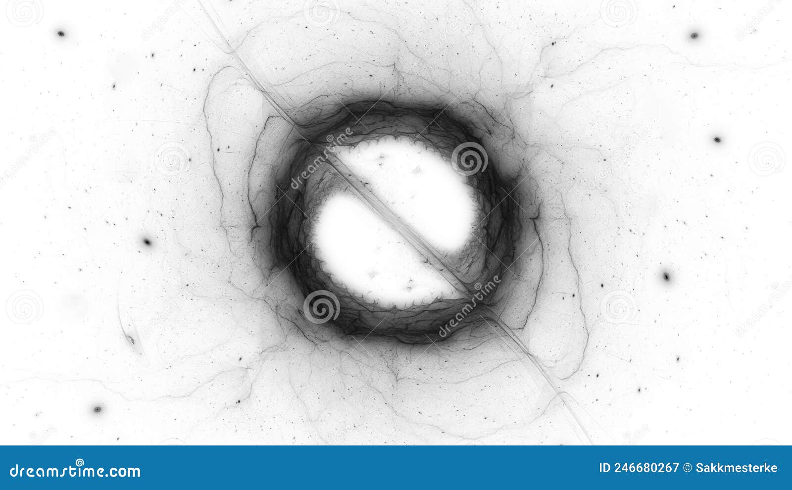 Dark Matter Vector Illustration. Educational Labeled Scheme With ...