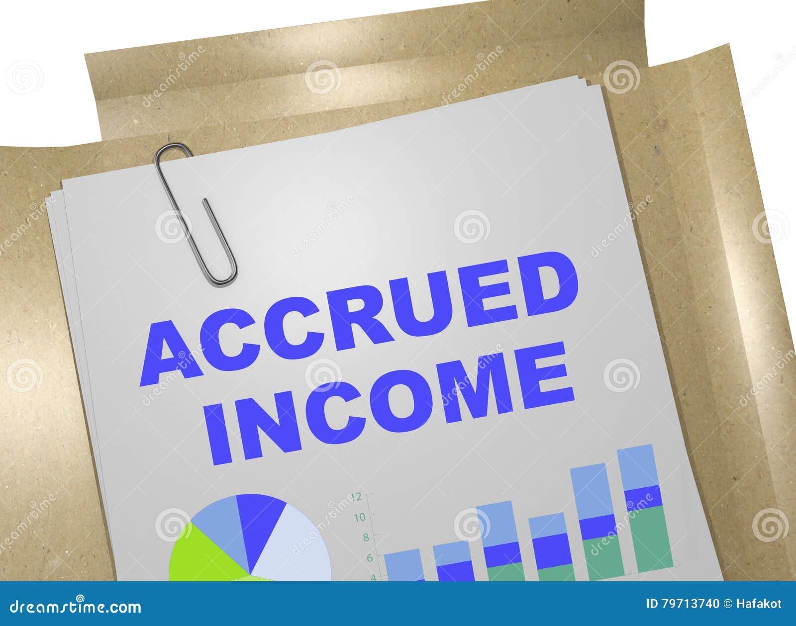 Accrued Income concept stock illustration. Illustration of investment ...