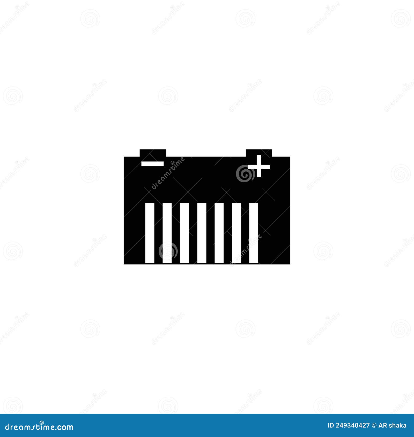 Accu icon logo stock vector. Illustration of service - 249340427