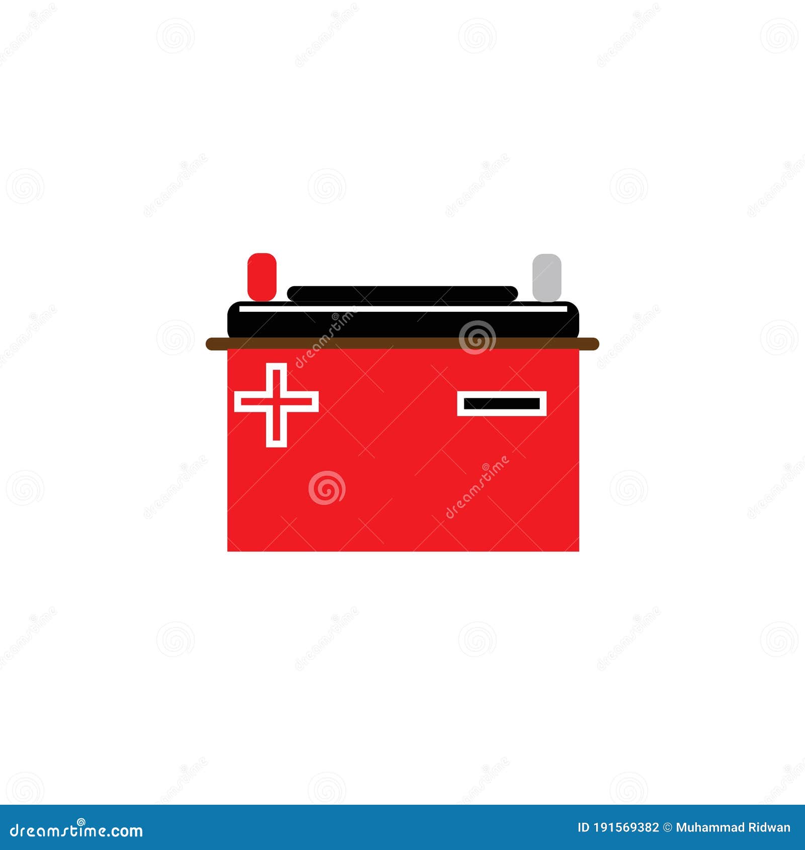 Accu logo stock vector. Illustration of battery, supply - 191569382