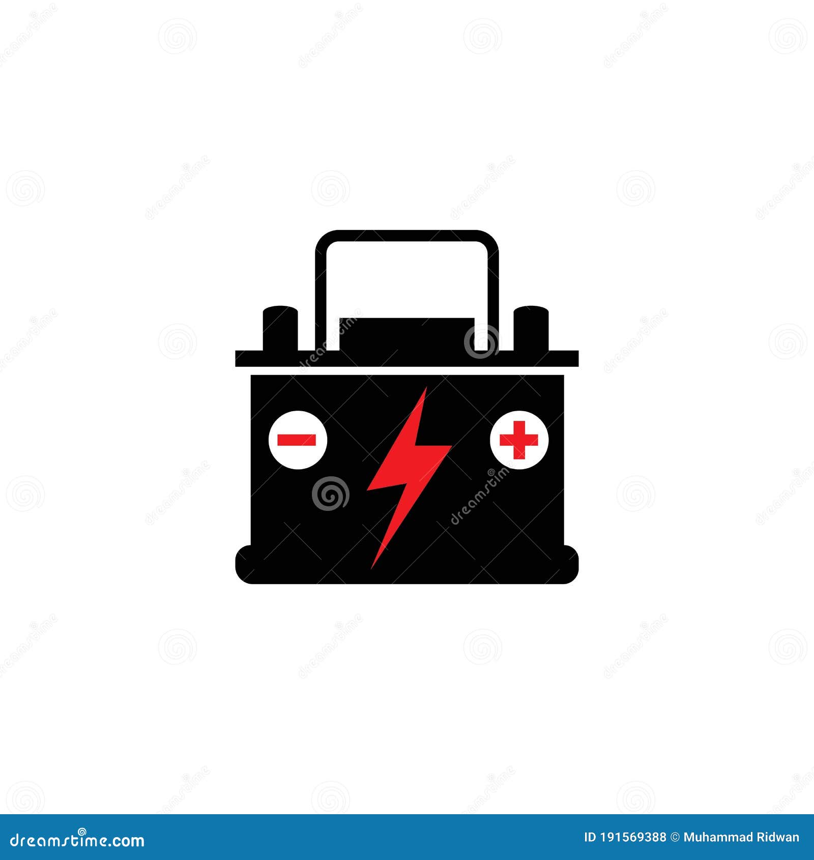 Accu logo stock vector. Illustration of volt, isolated - 191569388