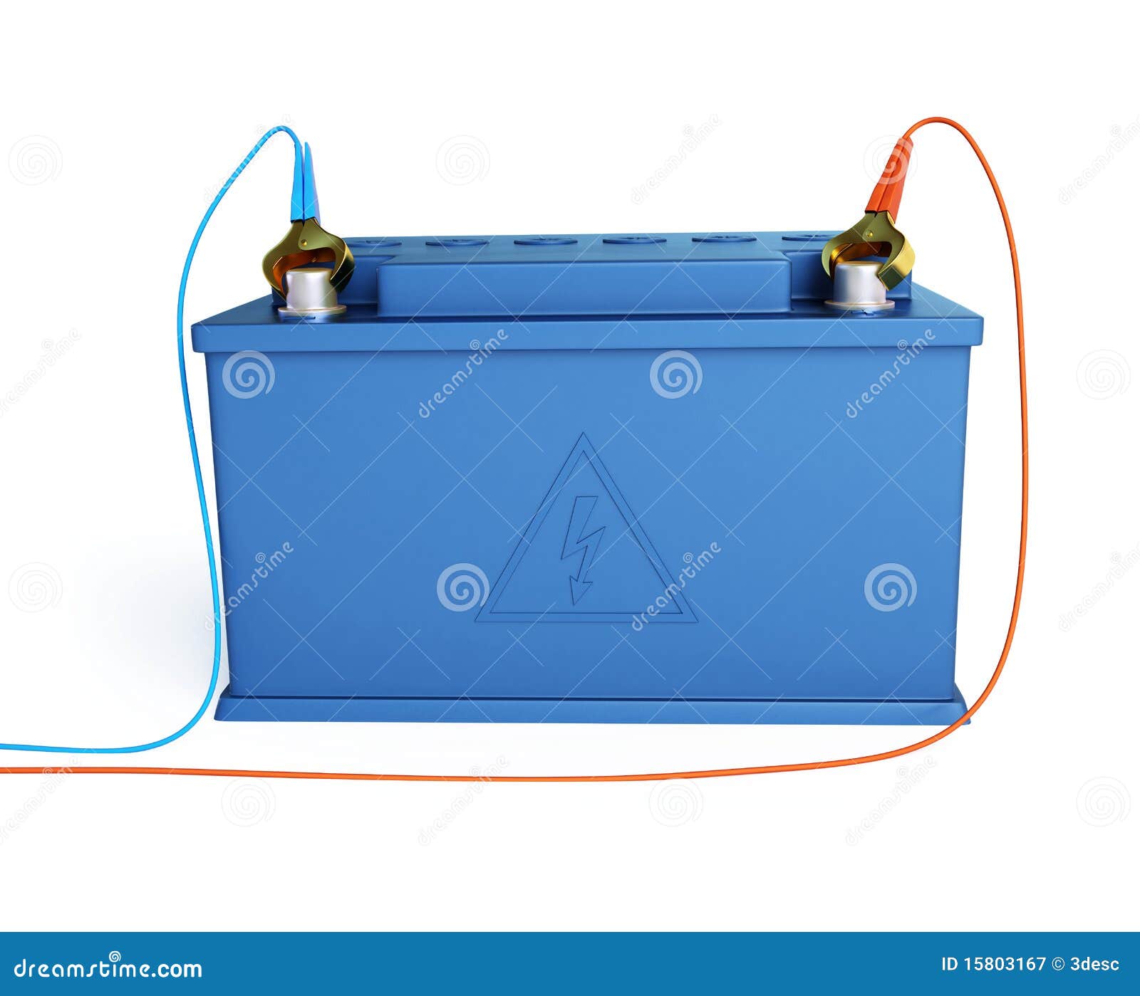 Accumulator battery stock illustration. Illustration of voltage - 15803167