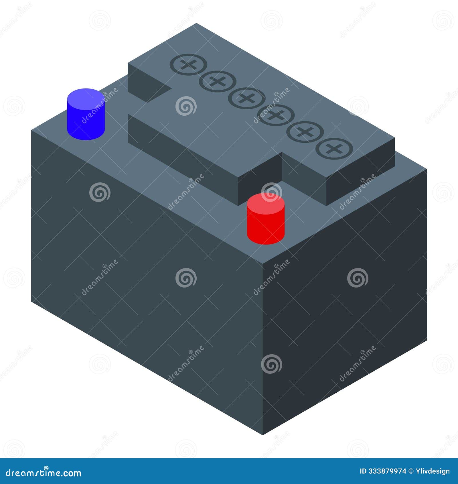 The Accumulator Battery Icon. Power And Electric, Energy, Electricity ...