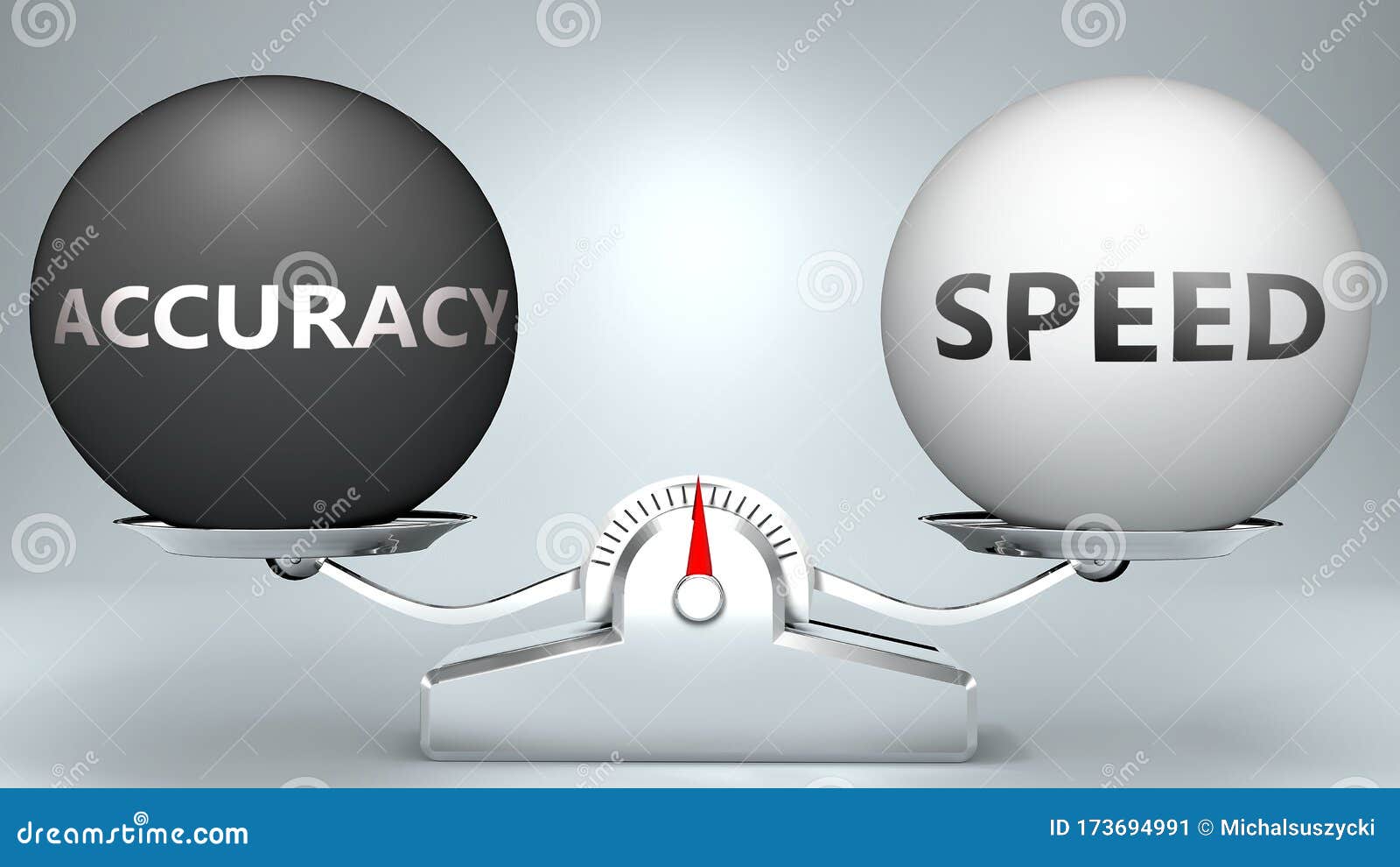 Speed Or Accuracy As A Choice In Life - Pictured As Words Accuracy ... Speed Or Accuracy As A Choice In Life - Pictured As Words Accuracy ...