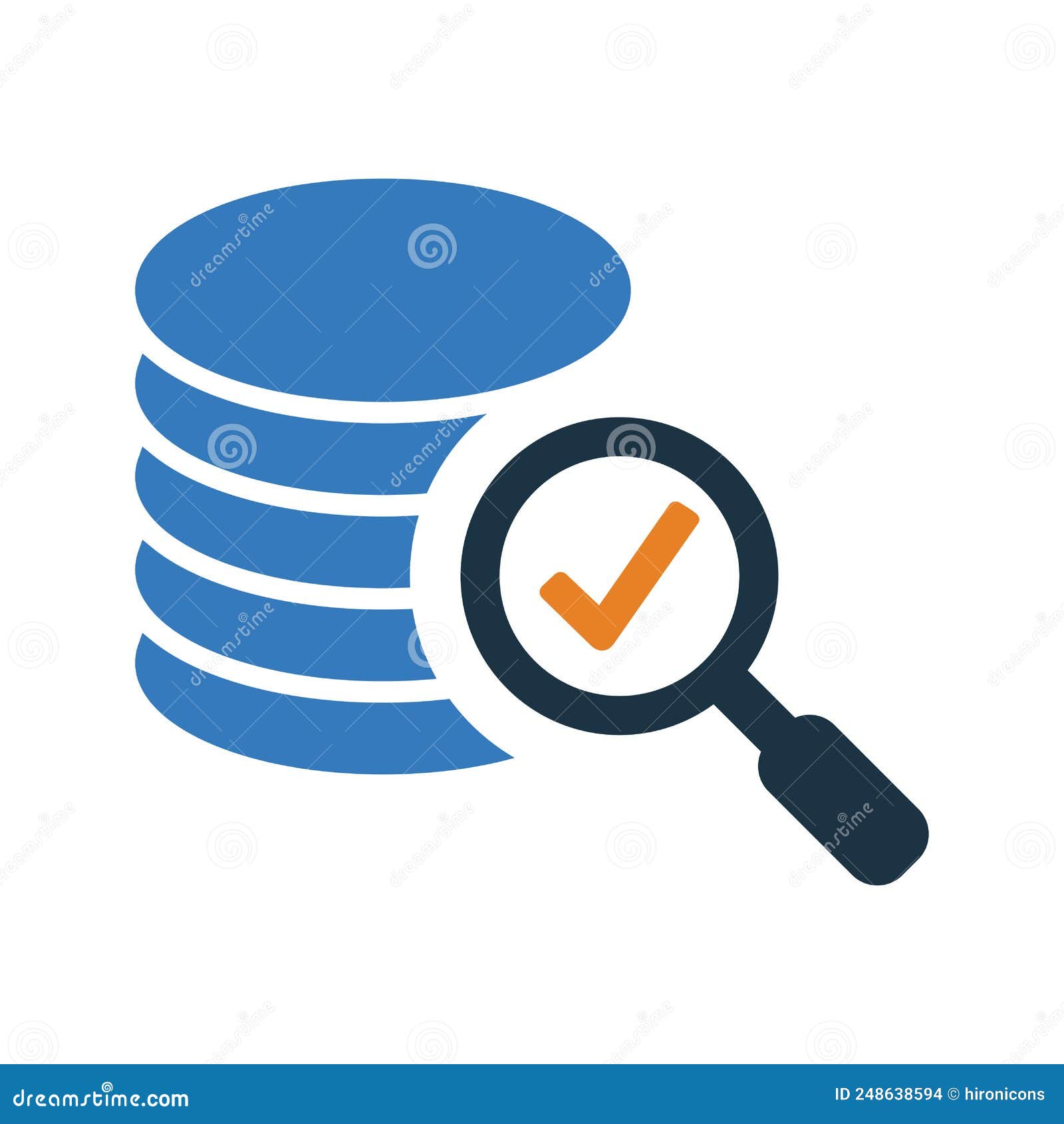 Accuracy, Veracity, Audit Icon. Simple Editable Vector Illustration ...