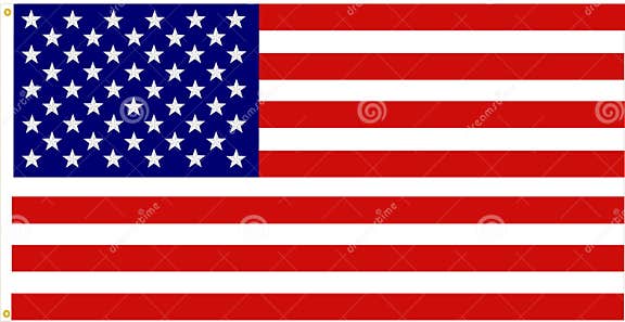 Accurate American Flag stock vector. Illustration of icon - 2355103