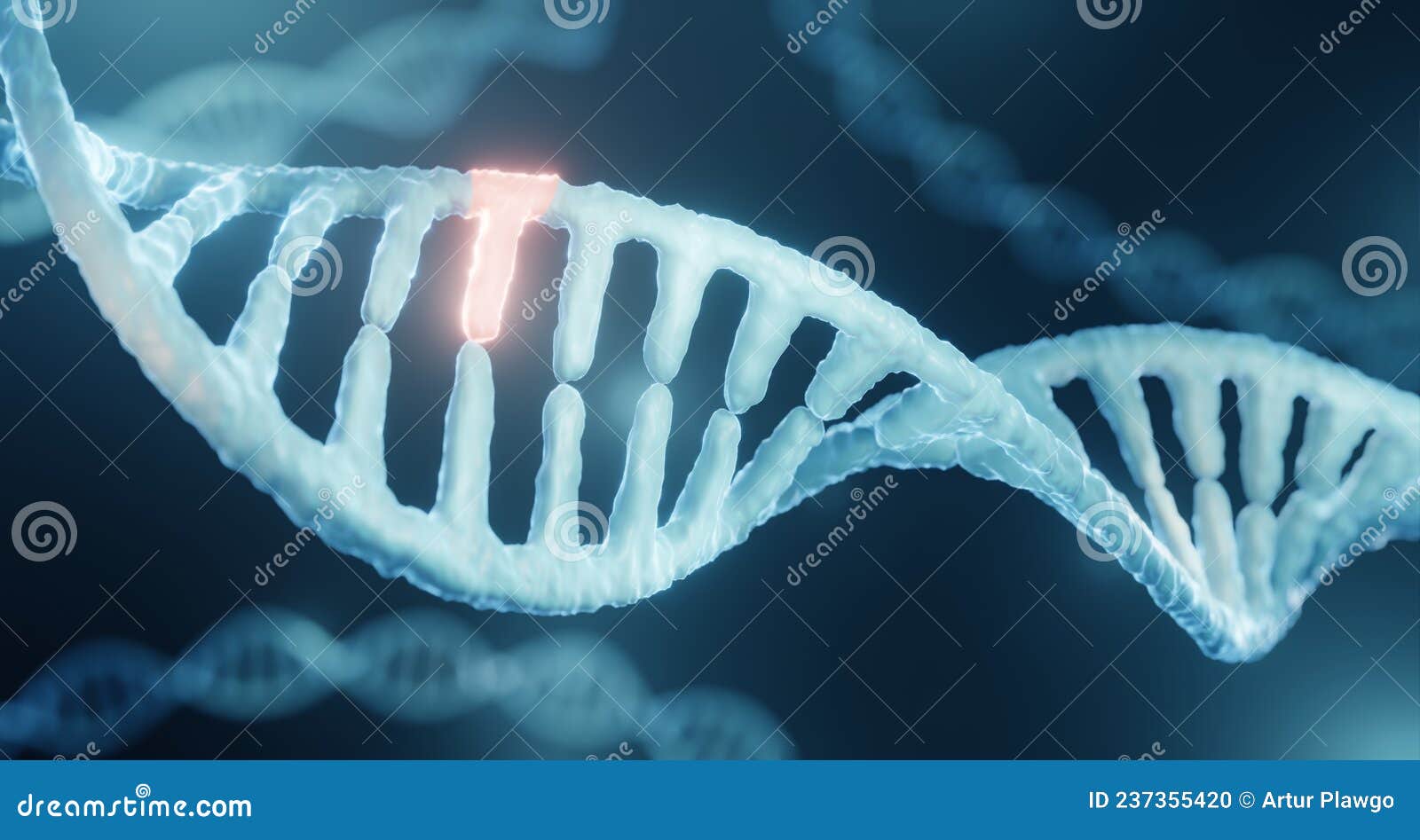 DNA Mutation / Genetic Modification Stock Illustration - Illustration ...