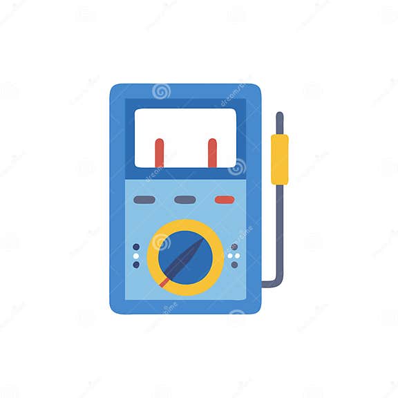 Accurate Electrical Measuring Instrument for Testing Stock Illustration ...