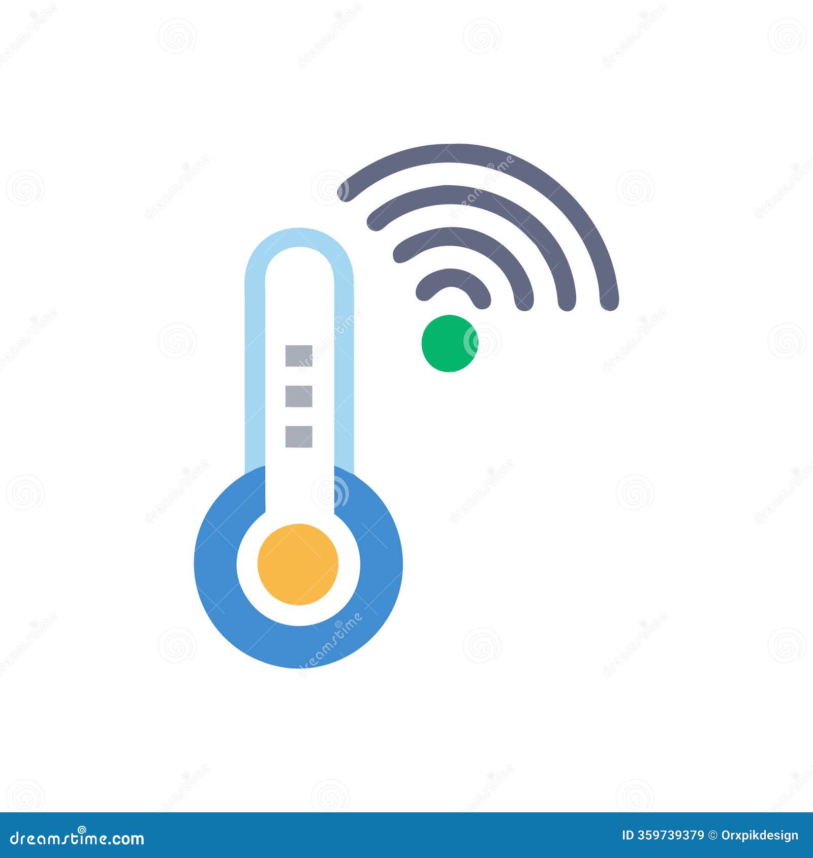Temperature Sensor Icon From Sensors Icons Collection. Creative Two ...