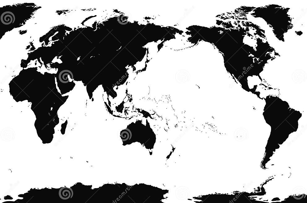 Accurate World Map [detailed] Stock Vector - Illustration of country ...