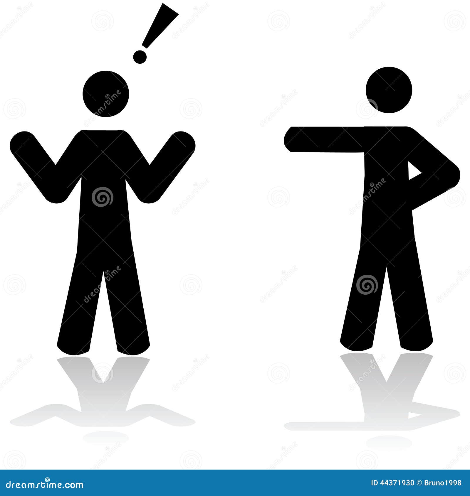 Accusation ilustração do vetor. Ilustração de injusto - 44371930