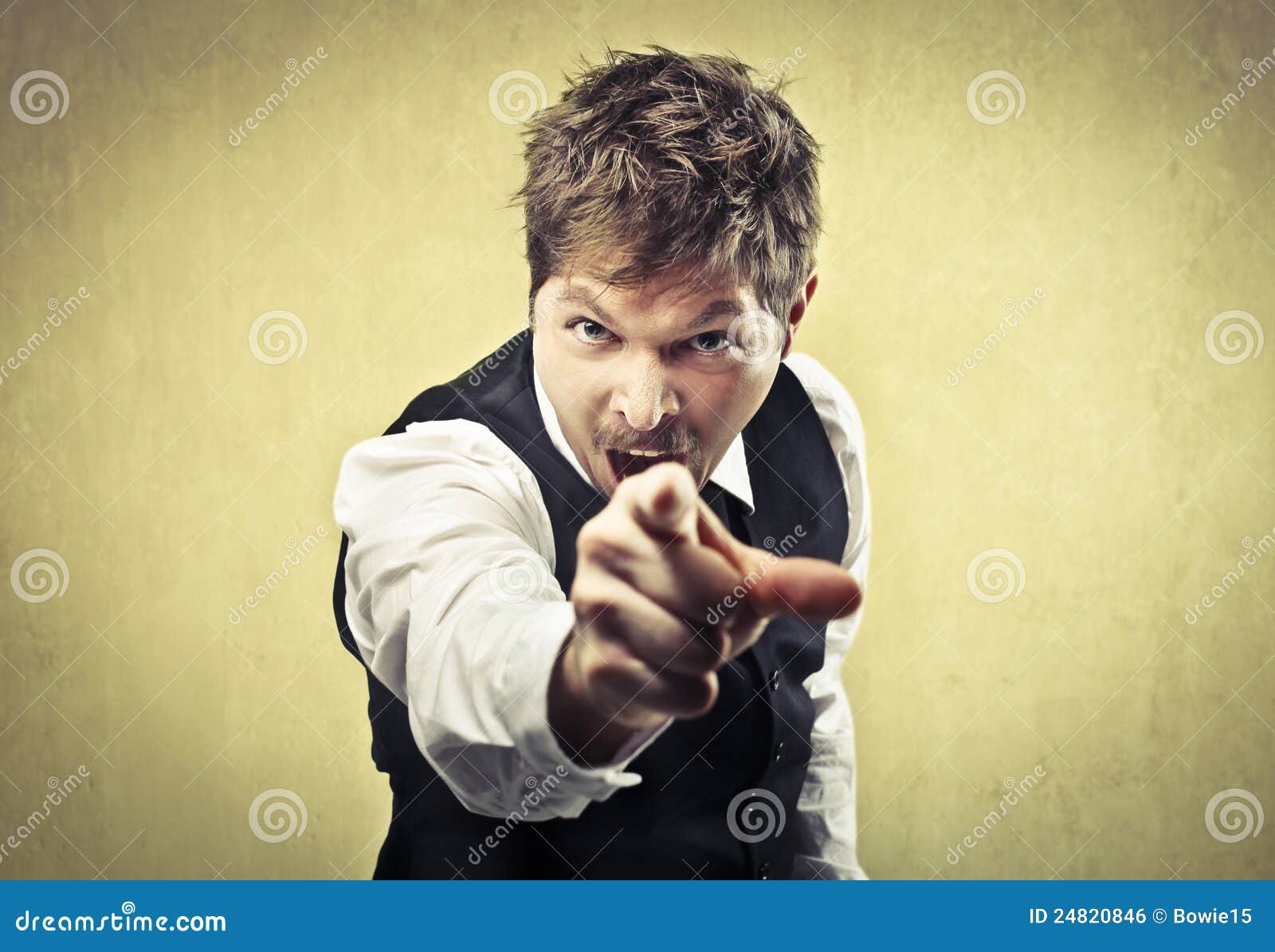 Accuse stock photo. Image of rage, wall, indicate, shout - 24820846