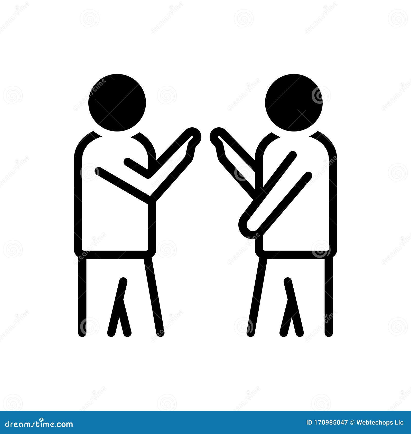 Black Solid Icon For Accuse, Cast And Blame Cartoon Vector ...