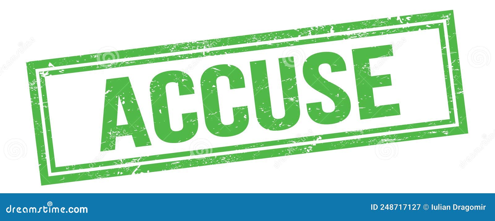 ACCUSE Text On Red Orange Ribbon Stamp Stock Photography ...