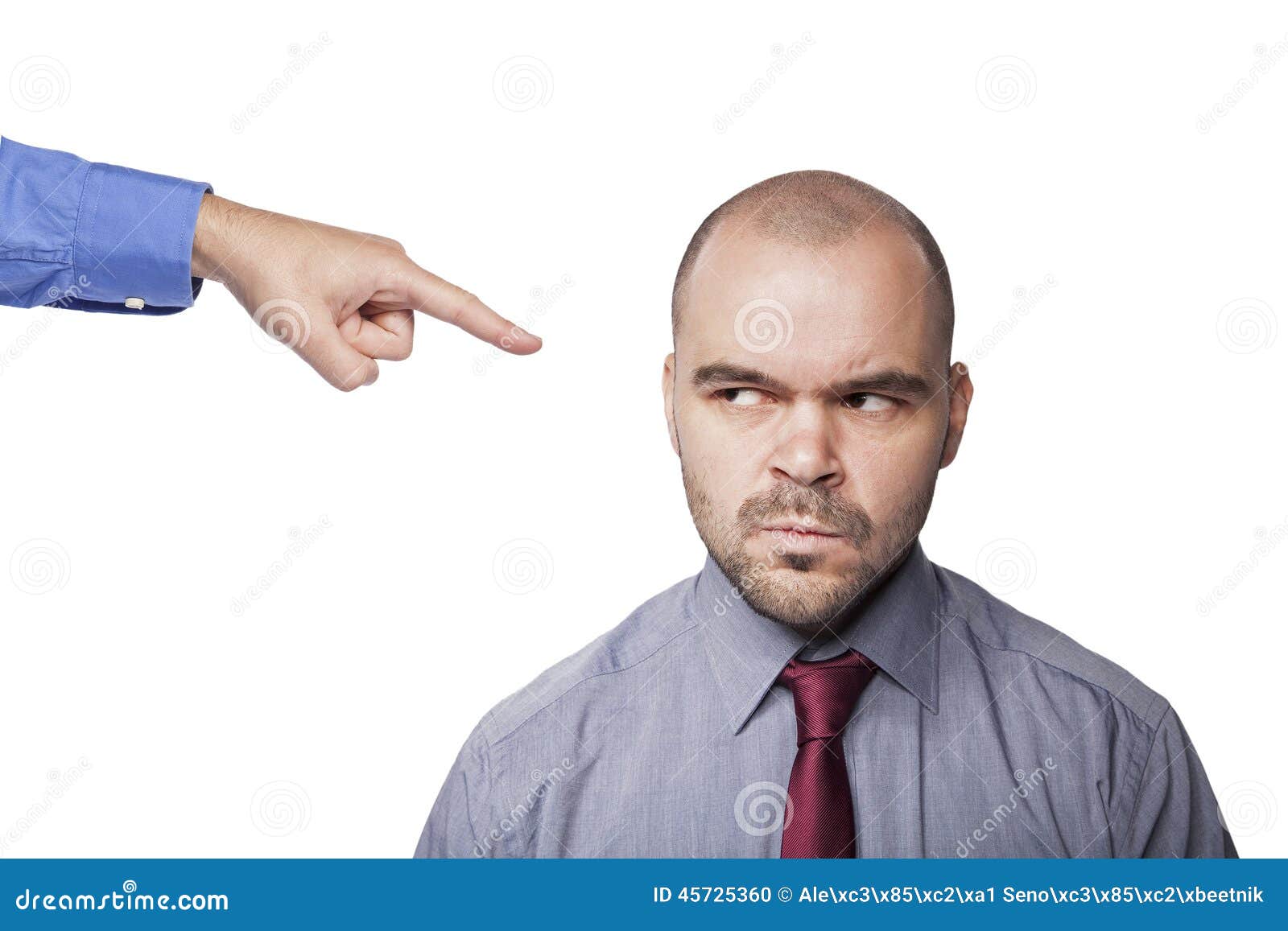 Accusing stock photo. Image of modern, look, businessperson - 45725360