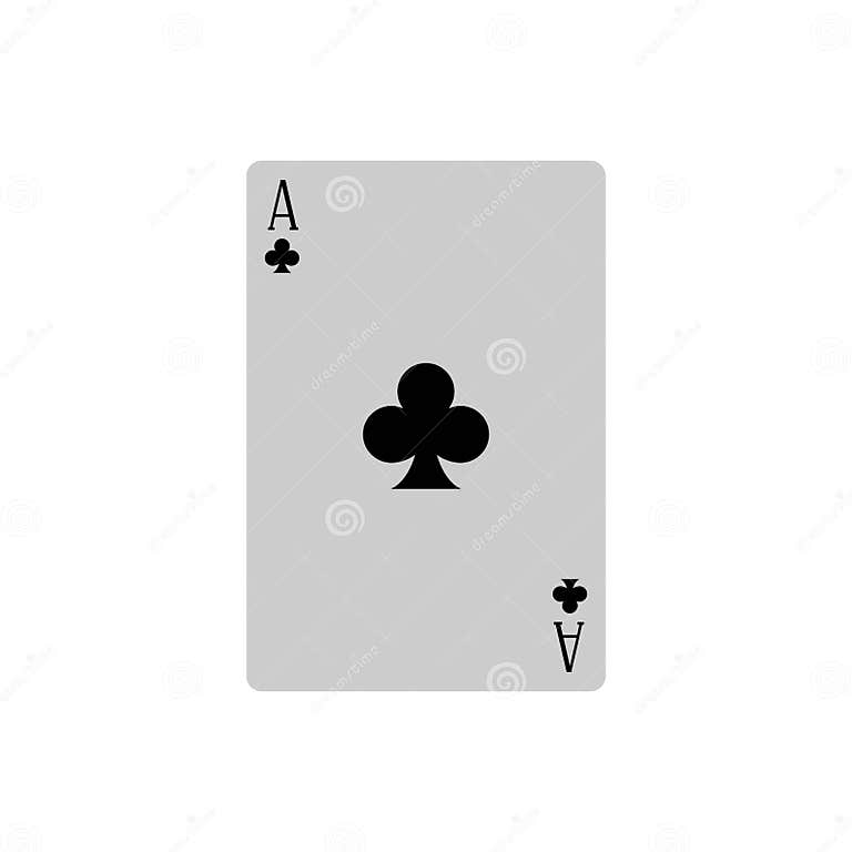 Ace Card Logo Vector Template Stock Vector - Illustration of diamond ...