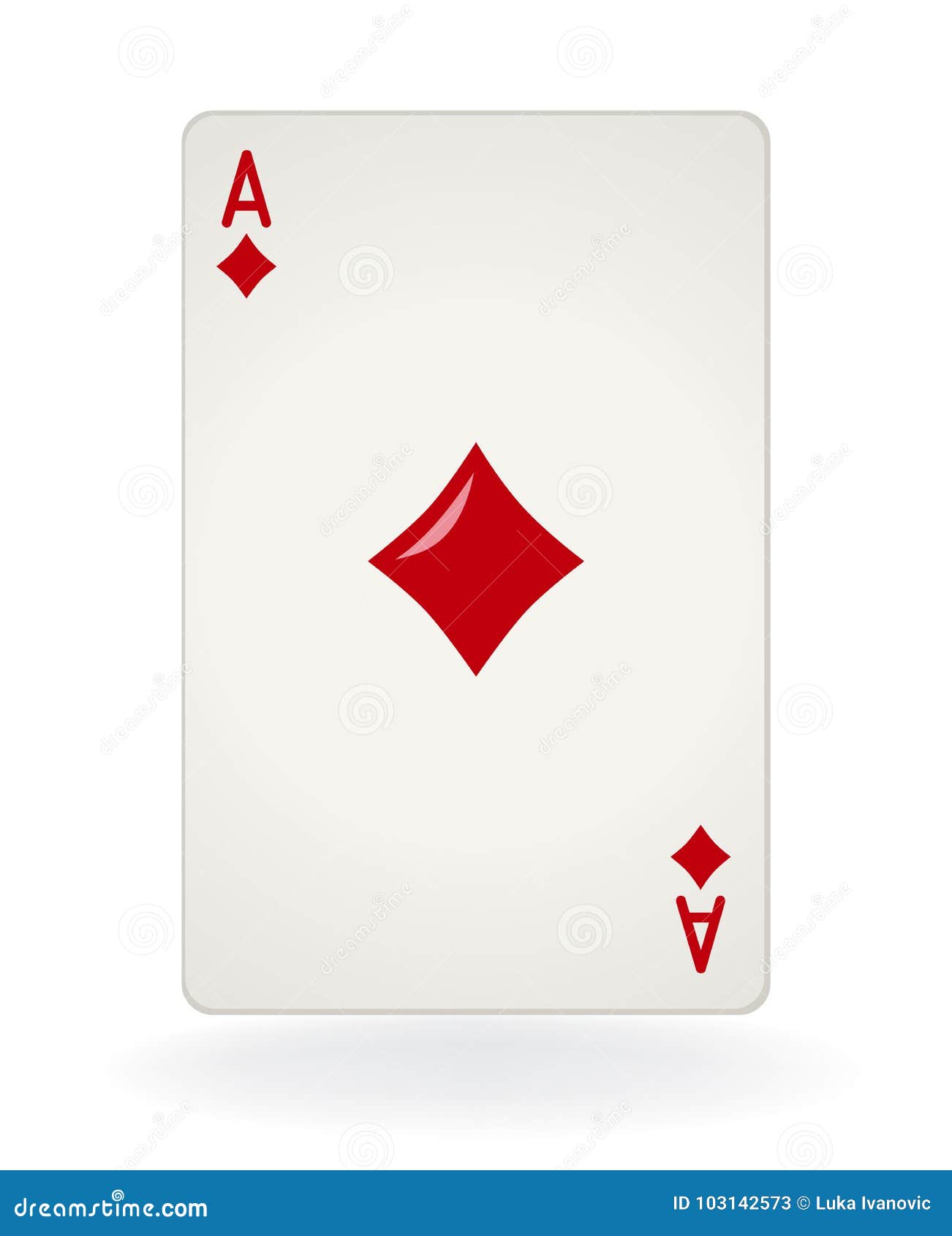 Ace Of Diamonds Card
