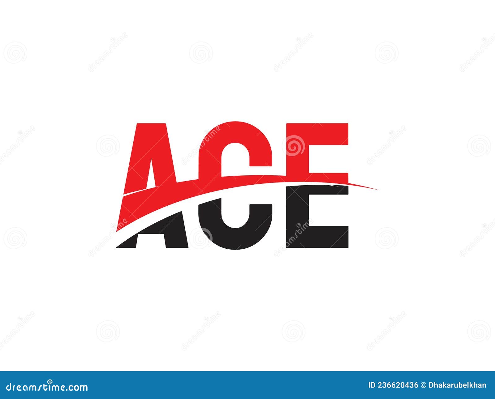 ACE Letter Initial Logo Design Vector Illustration Stock Vector ...