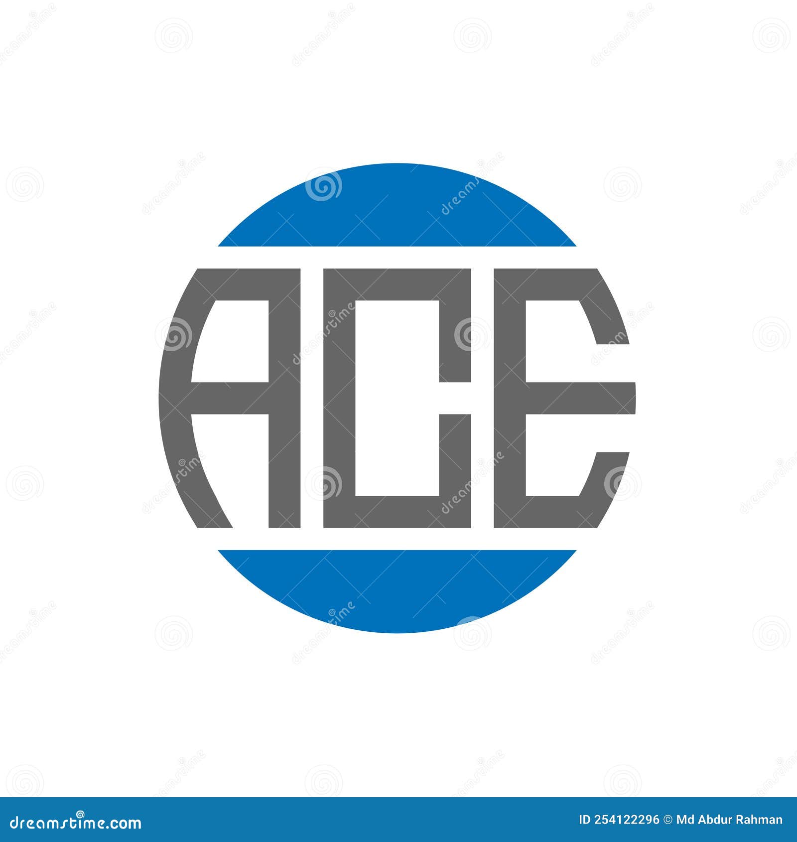 ACE Letter Logo Design on White Background. ACE Creative Initials ...