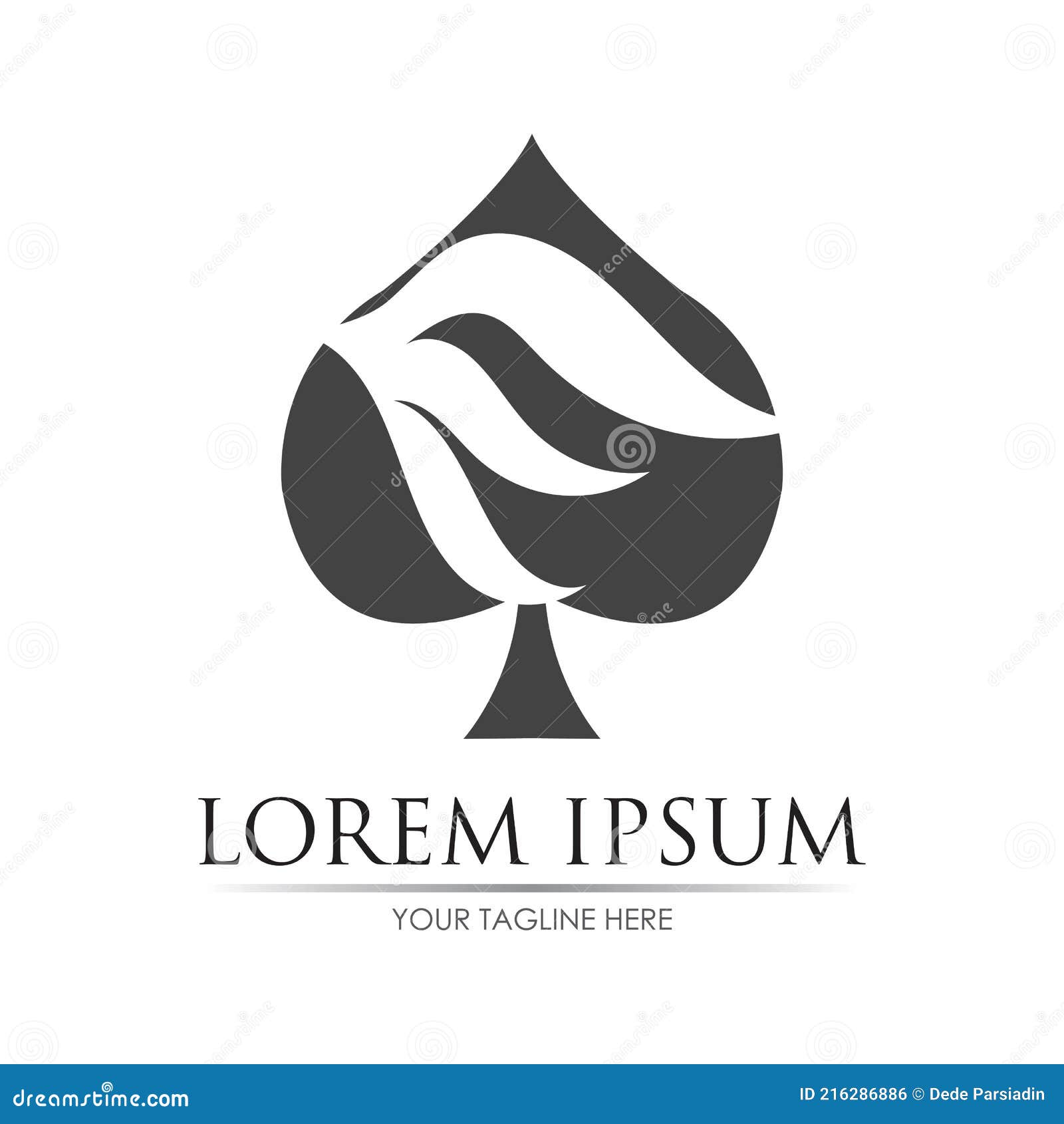 Ace Logo Vector Illustration Design Template Stock Vector ...