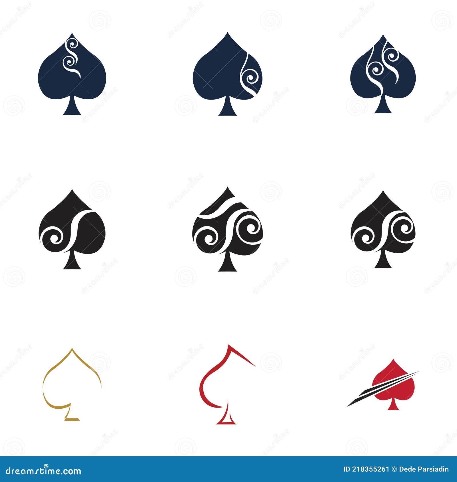 Ace Logo Vector Illustration Design Template Stock Vector ...