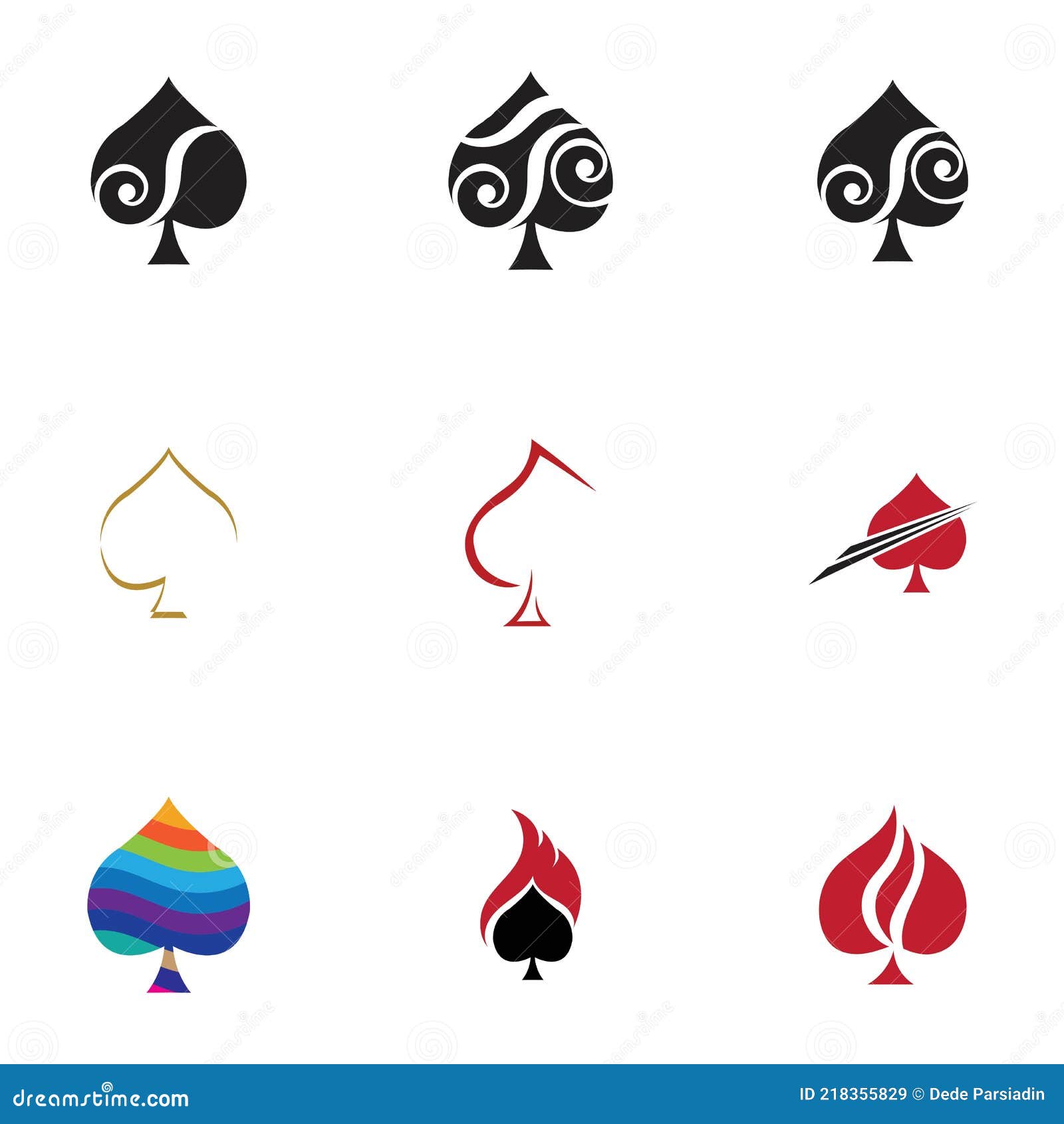 Ace Logo Vector Illustration Design Template Stock Vector ...