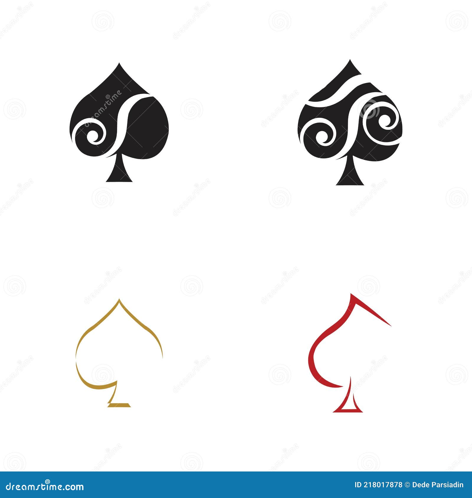 Ace Logo Vector Illustration Design Template Stock Vector ...