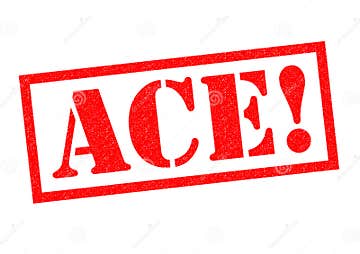 ACE! Rubber Stamp stock photo. Image of stamped, stamps - 86663478