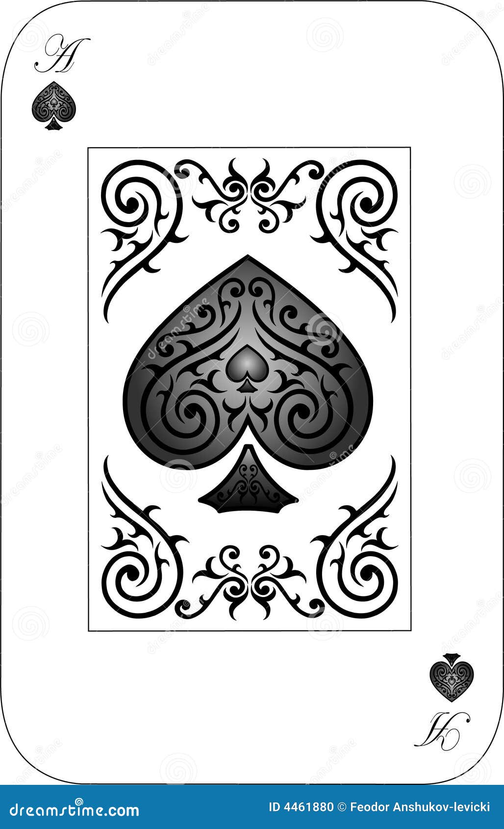 Ace Of Spades Card Design