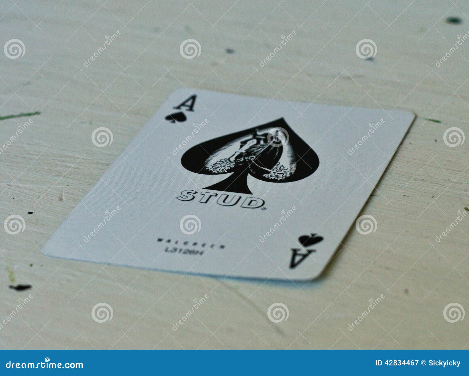 Ace of Spades editorial photography. Image of shot, close - 42834467