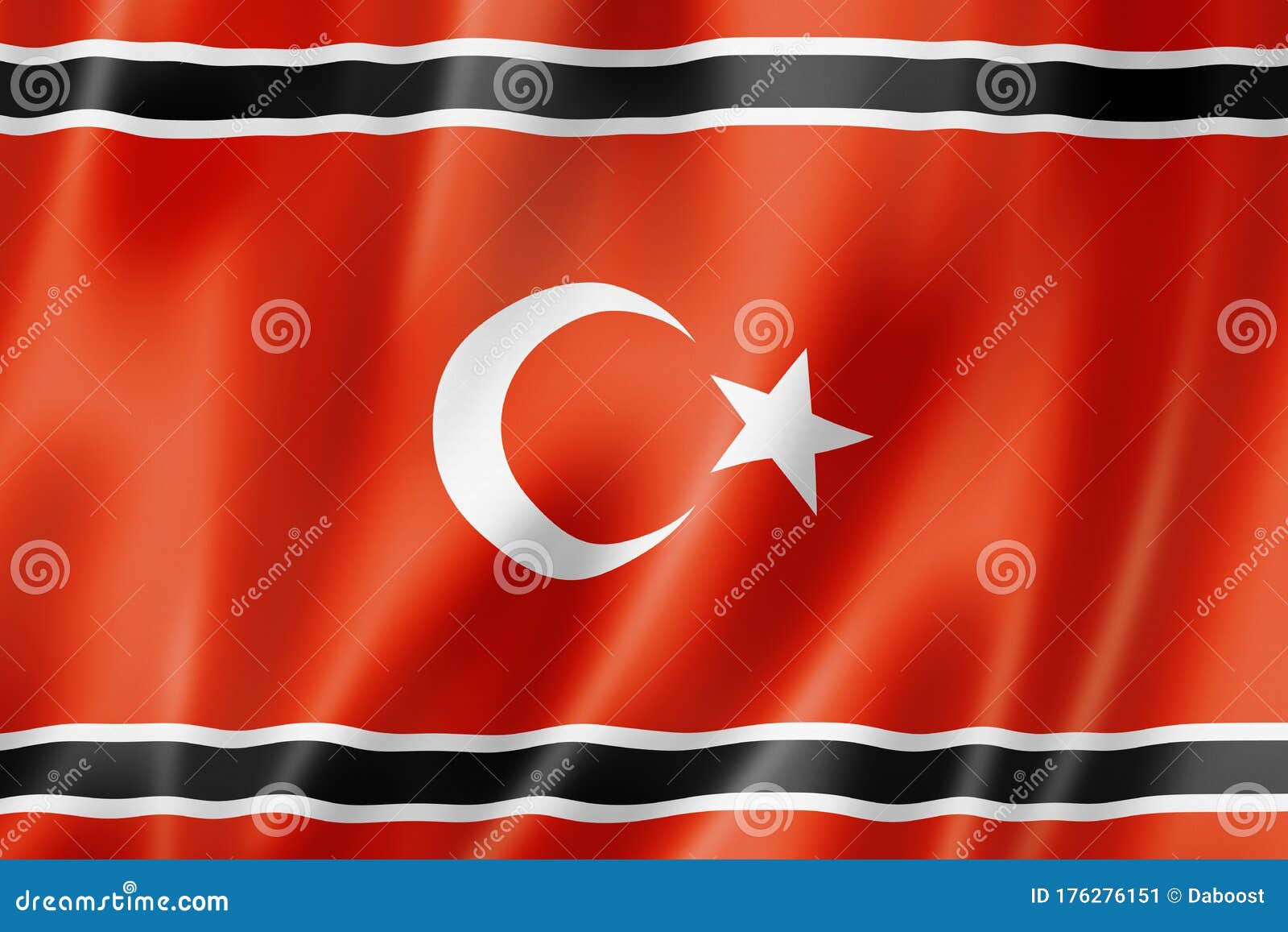 Aceh People Ethnic Flag, Indonesia Stock Illustration - Illustration of ...