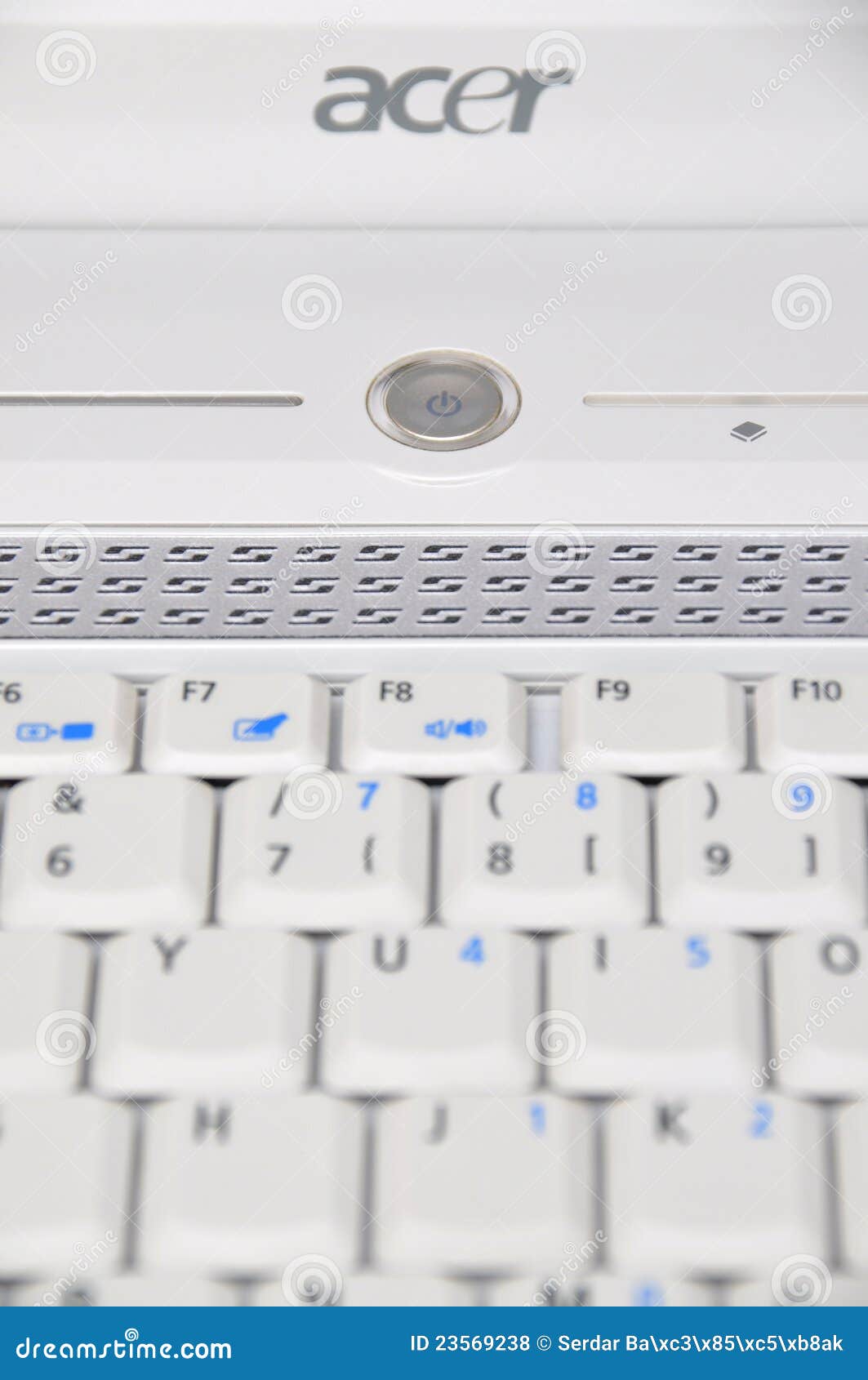 Acer power on editorial stock photo. Image of communicate - 23569238